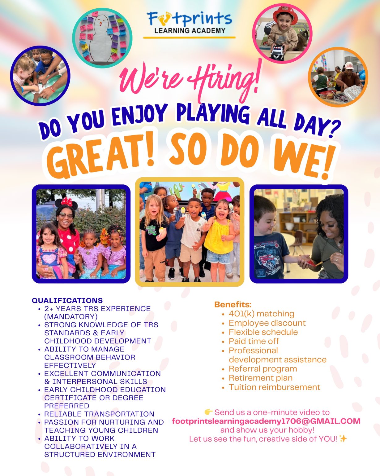Careers - Footprints Learning Academy